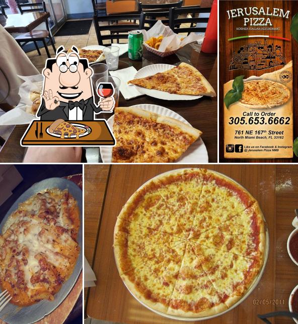 Jerusalem Pizza in North Miami Beach - Restaurant menu and reviews