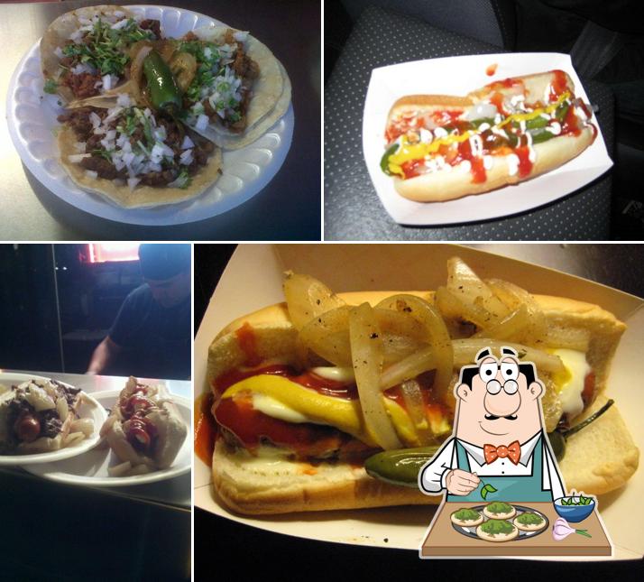 Mexican Hot Dog Man in San Jose