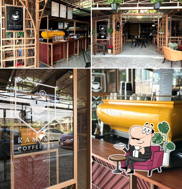 รามิโน่ คอฟฟี่บาร์ ตลาดคำเที่ยง Ramino Coffee Bar Kamtieng market ...