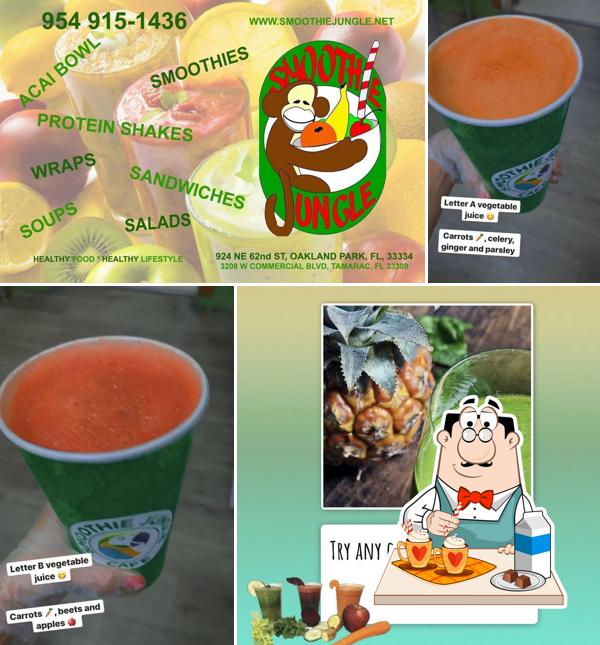 Smoothie Jungle Cafe, 924 NE 62nd St in Fort Lauderdale - Restaurant ...