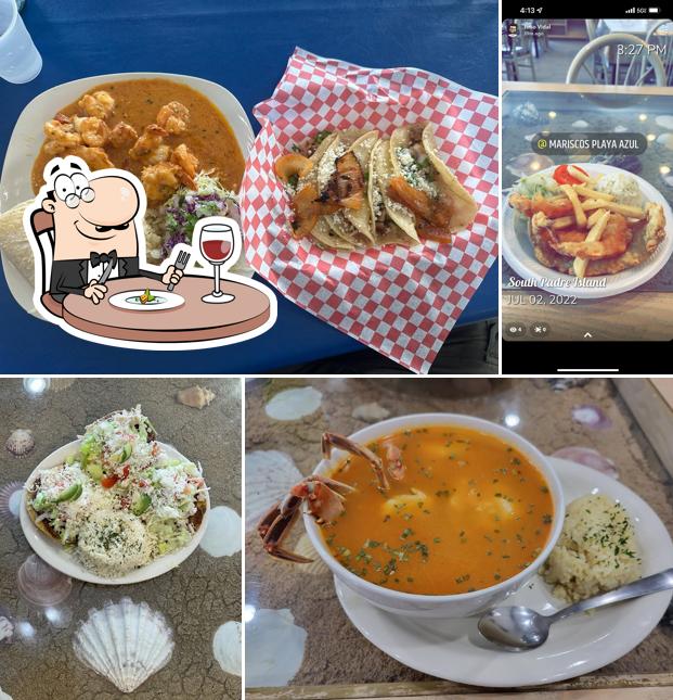 Mariscos Playa Azul Café, South Padre Island - Restaurant menu, prices ...