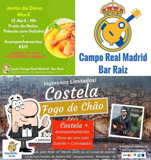 Campo Real Madrid - Bar Raiz, Blumenau