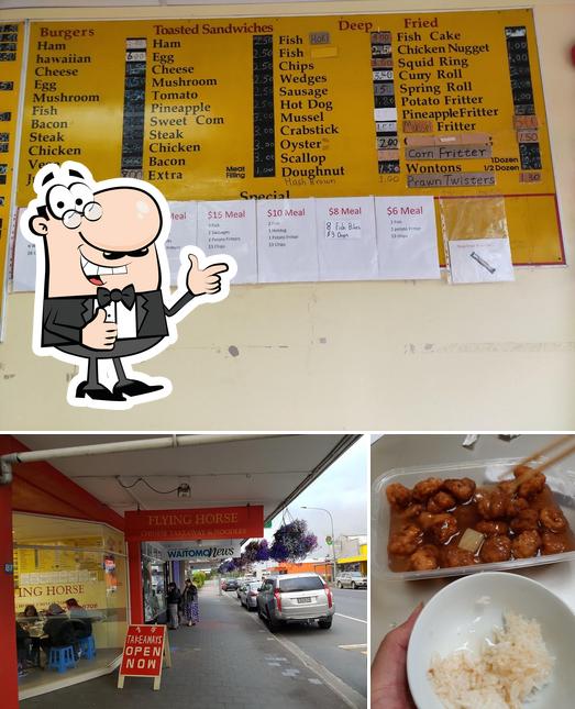 Flying Horse Chinese Takeaway and Noodles, Otorohanga - Restaurant menu ...
