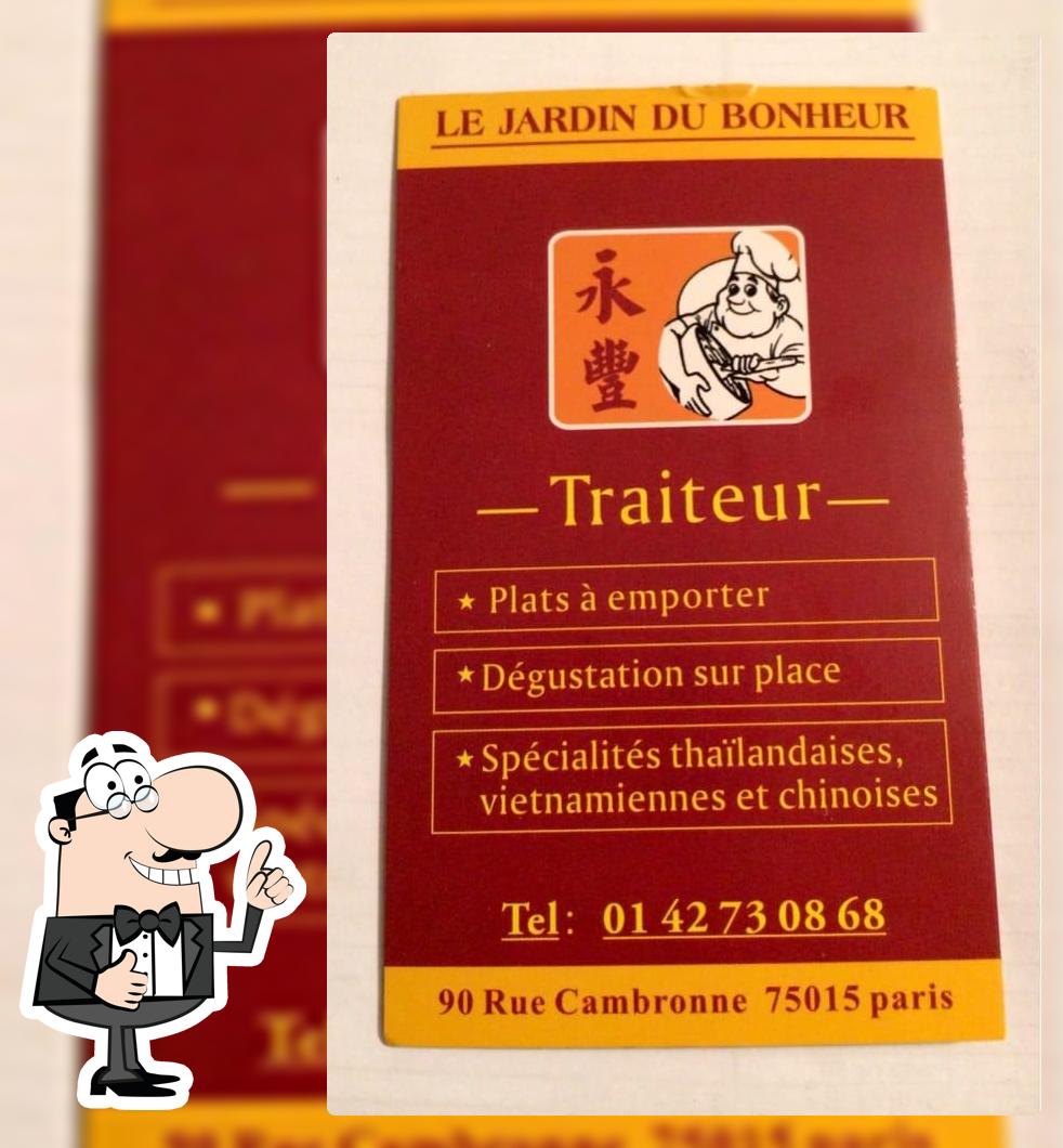 Jardin du bonheur restaurant, Paris - Restaurant reviews