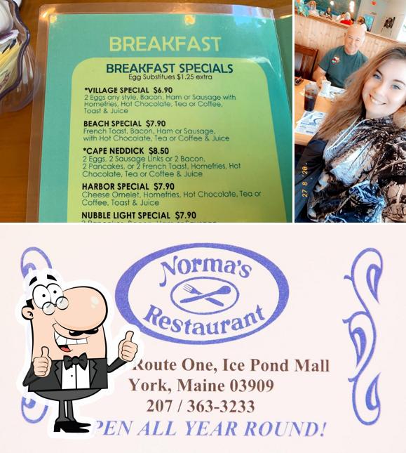 Norma's Restaurant, York - Restaurant menu, prices and reviews