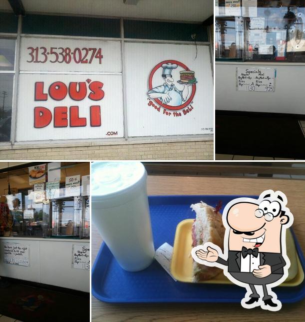 Lou's Deli, 19440 W Seven Mile Rd in Detroit - Restaurant menu and reviews