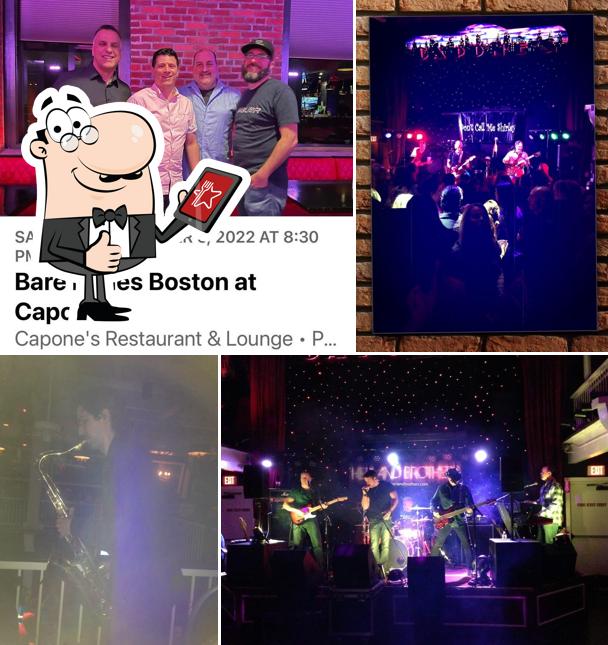 Capone's Restaurant & Lounge, Peabody - Restaurant menu, prices and reviews