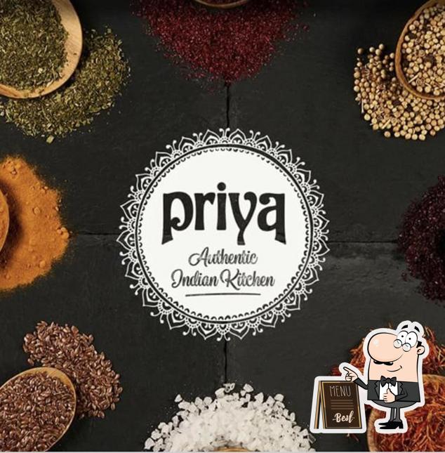 Priya Authentic Indian Kitchen in Ayr - Restaurant menu and reviews