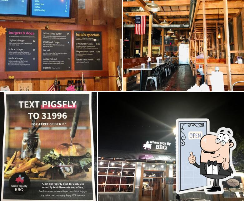 When Pigs Fly BBQ, 230 Main St in Vista - Restaurant menu and reviews