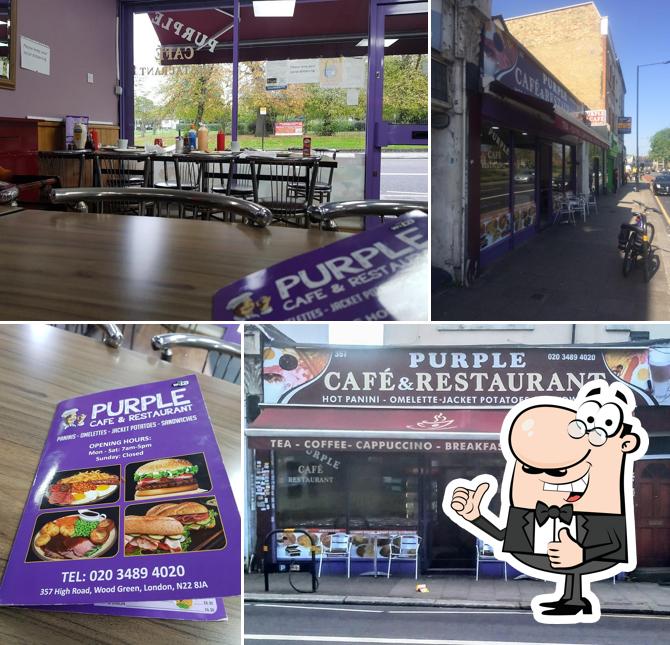 Purple Cafe & Restaurant, London - Restaurant menu, prices and reviews