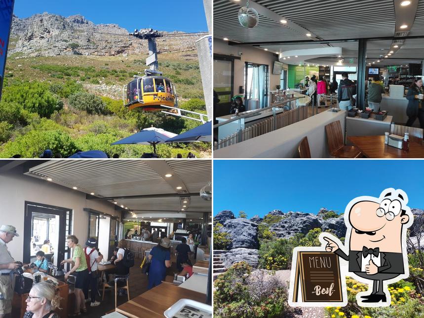 Table Mountain Aerial Cableway Cafe., Cape Town, Tafelberg Rd ...