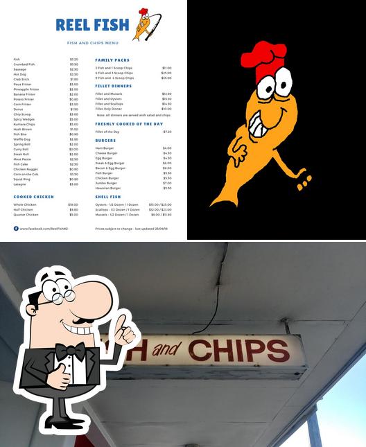 Reel Fish, Lower Hutt - Restaurant menu, prices and reviews