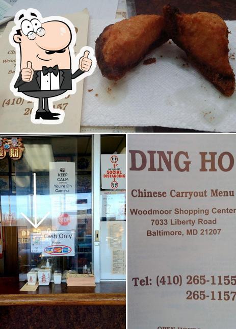 Ding Ho Carry Out, Baltimore - Restaurant menu, prices and reviews