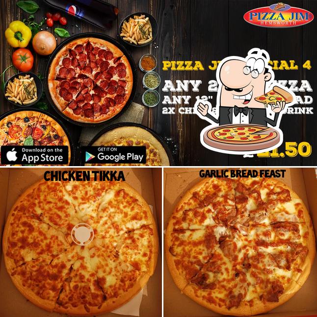 Pizza Jim, South Kirkby - Menú del restaurante, precios y reseñas
