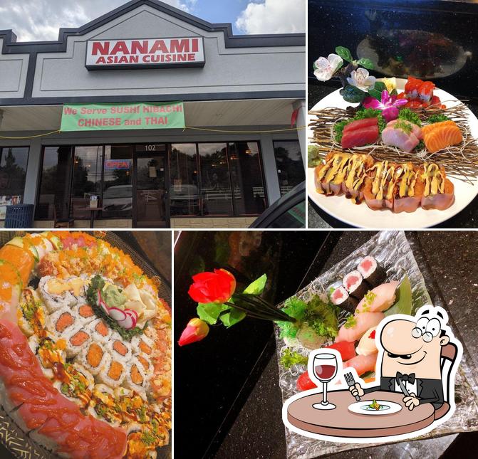 Nanami Sushi & Asian Cuisine in Jamesburg - Restaurant menu and reviews