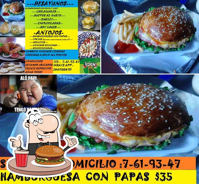 Hamburguesas EDEN restaurant, Atlixco