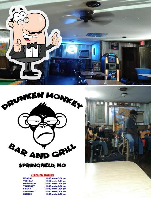 Drunken Monkey Bar & Grill in Springfield - Restaurant menu and reviews