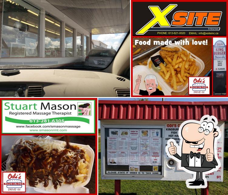 Odi's Kingburger Drive-In, Renfrew - Restaurant menu, prices and reviews