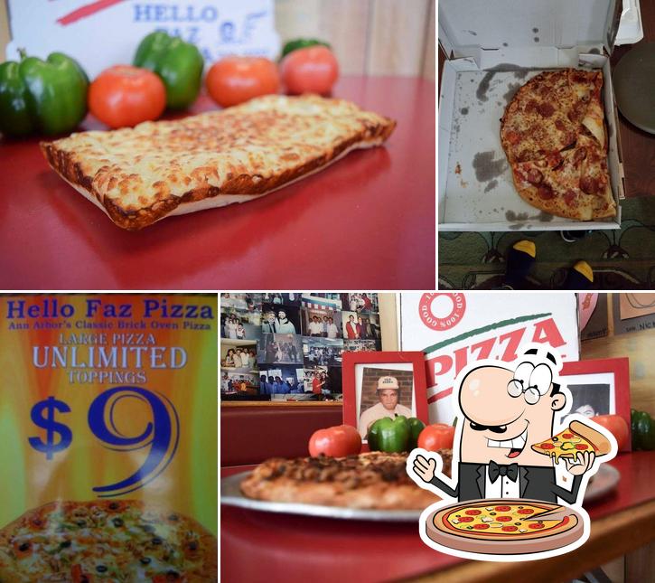 Hello Faz Pizza in Ann Arbor - Restaurant menu and reviews
