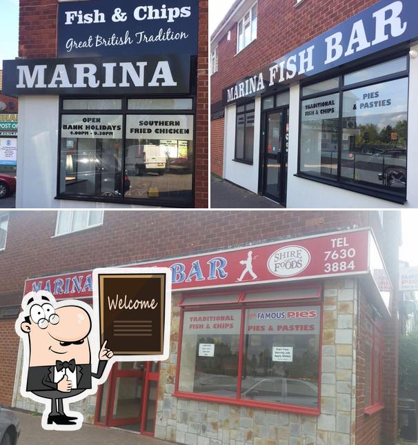 Marina Fish Bar, Coventry - Restaurant menu, prices and reviews