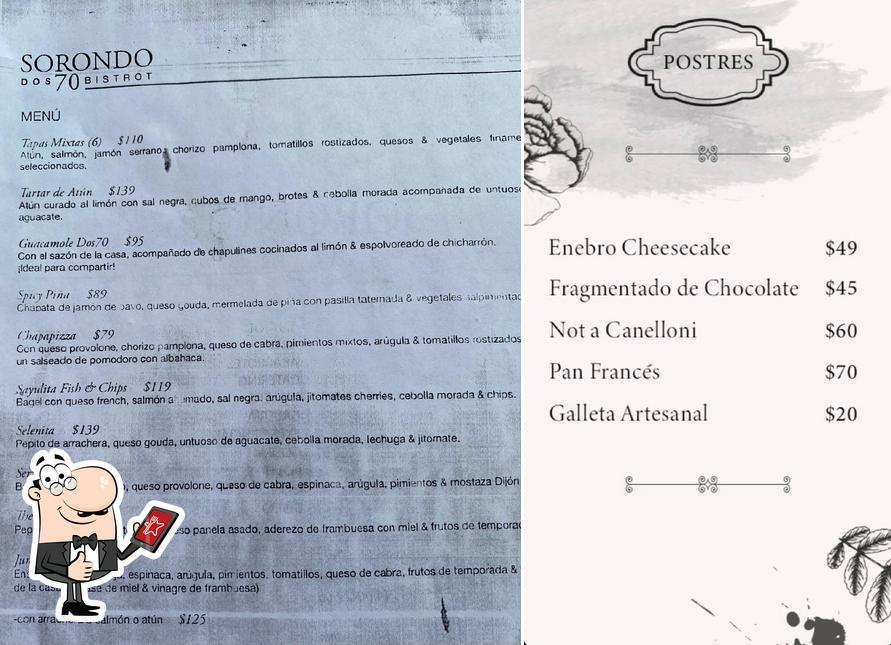 Sorondo 270 Bistrot, Ciudad de México - Menú del restaurante, precios y ...