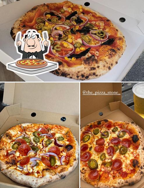The Pizza Stone: Woodfired Pizza in Hartlepool - Restaurant menu