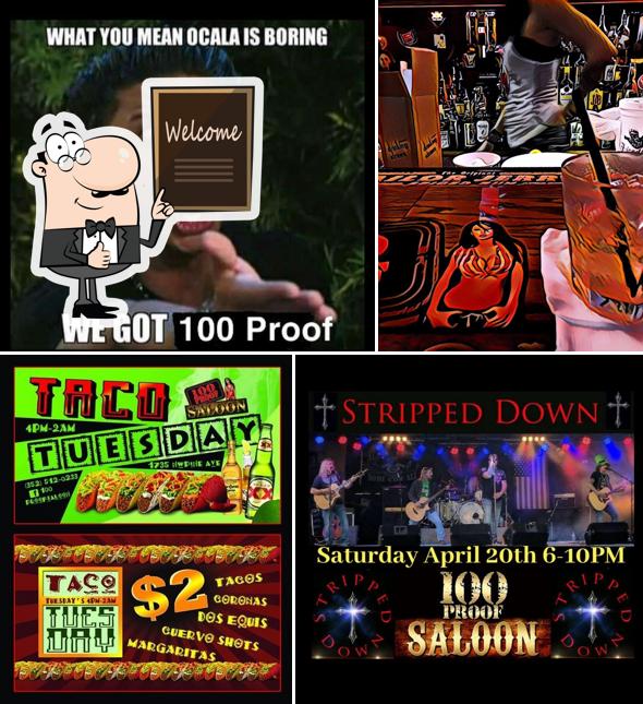 100 Proof Saloon in Ocala - Restaurant menu and reviews