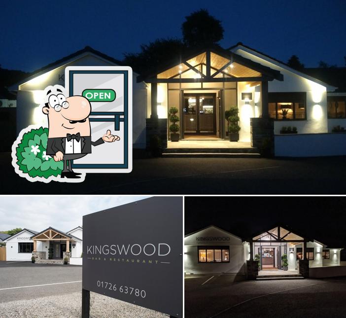 The Kingswood Restaurant & Rooms in Saint Austell - Restaurant menu and ...