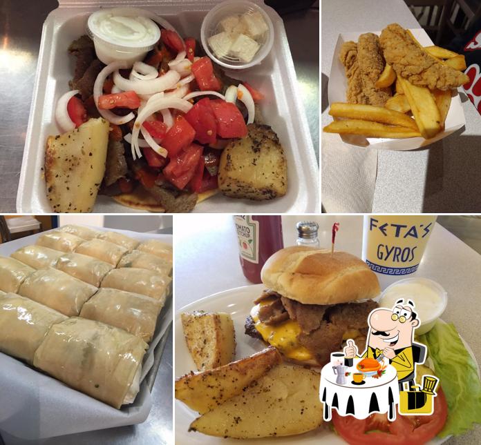 Feta's Greek Restaurant, 743 N 114th St in Omaha - Restaurant menu and ...