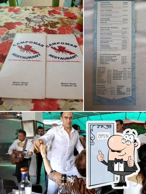 Mariscos Campomar, Mexpan - Menú del restaurante, precios y reseñas