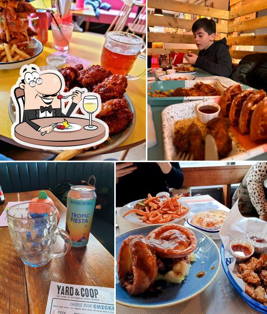 Yard & Coop Manchester in Manchester - Restaurant menu and reviews