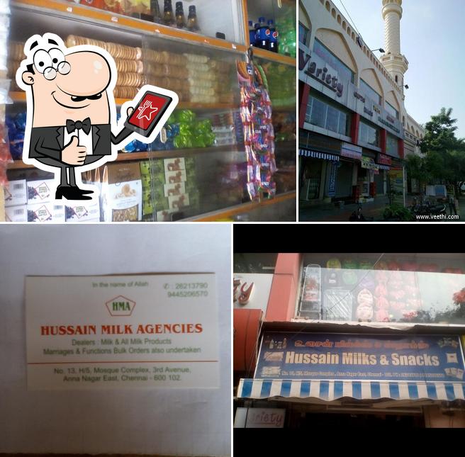 HUSSAIN MILK AGENCIES, Chennai - Restaurant menu, prices and reviews