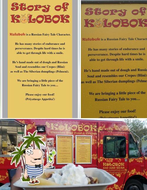 Kolobok Russian Soul Food Truck in Oakland - Restaurant menu and reviews