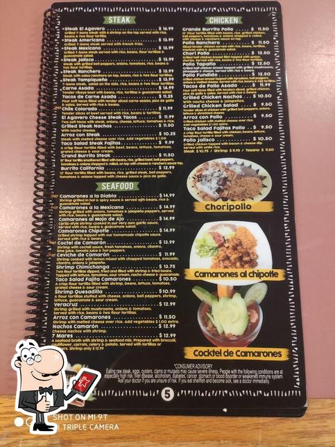 El Agavero Mexicano in Jamestown - Restaurant menu and reviews