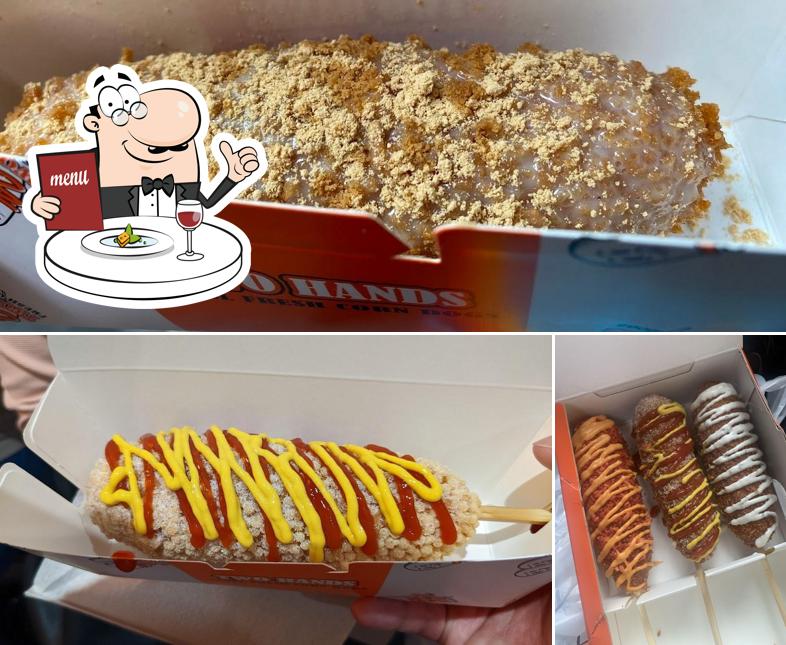 Two Hands Seoul Fresh Corn Dogs in New York City - Restaurant menu and ...