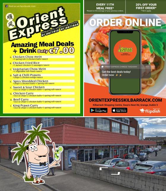 Orient Express Chinese Takeaway, Dublin - Restaurant menu, prices and ...