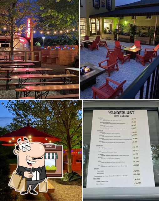 Wanderlust Beer Garden, Easton - Restaurant menu, prices and reviews