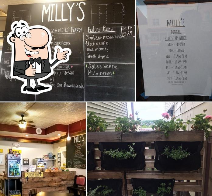 Milly's, Hancock - Restaurant menu, prices and reviews