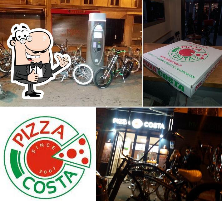 Pizza Costa pizzeria, Paris, 35 Rue de la Roquette - Restaurant menu ...