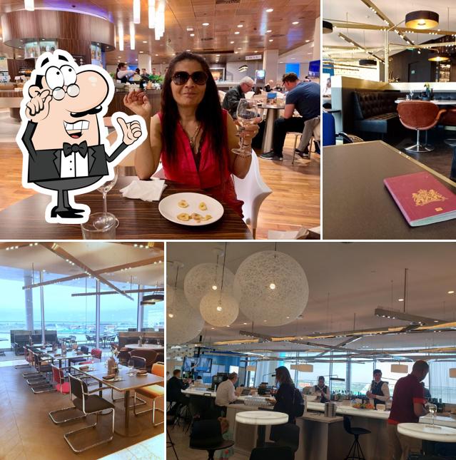 Blue Restaurant & Bar, Aeropuerto de Ámsterdam-Schiphol - Menú del ...