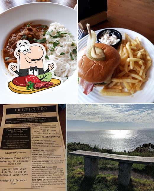 The Top House Inn, Lizard - Restaurant menu, prices and reviews