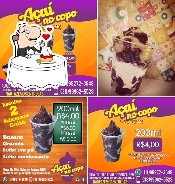 Açaí no copo restaurant, Pirapora