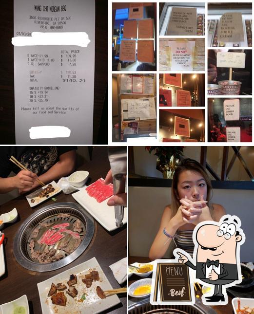 Wang Cho Korean BBQ in Riverside - Restaurant menu and reviews