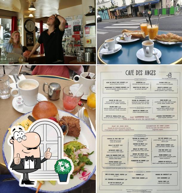 Café des Anges, Paris - Menu du restaurant, prix et avis