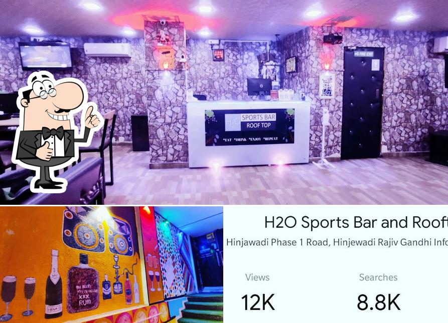 H2O Sports Bar and Rooftop, Pimpri-Chinchwad, Hinjewadi Phase 1 Rd ...