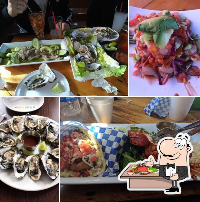 Mariscos Popotla Jr. restaurant, Rosarito, Blvd. Popotla No. 3103-Km ...
