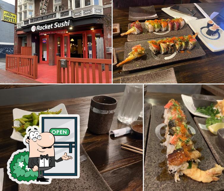 Rocket Sushi Conveyor Belt, San Francisco - Restaurant menu, prices and ...