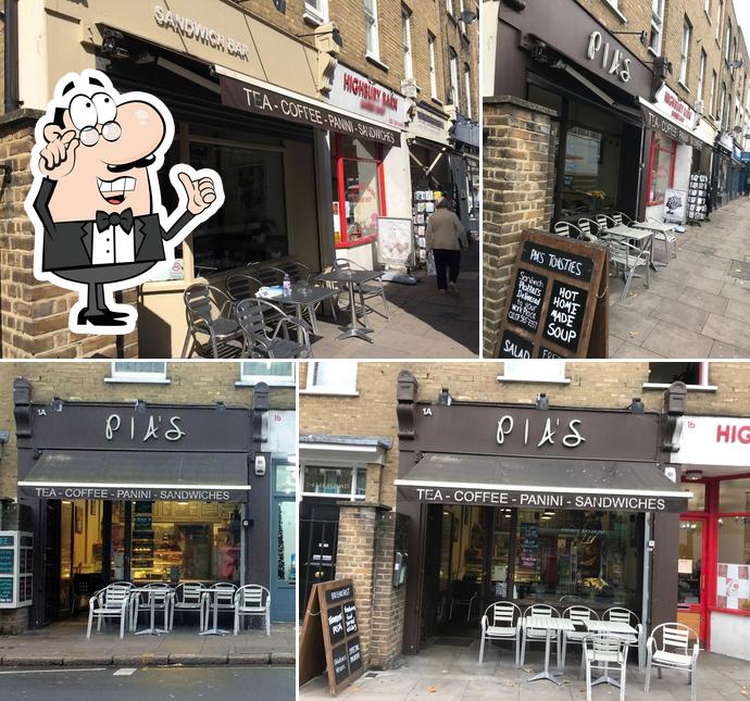 Pia Sandwich Bar in London - Restaurant menu and reviews