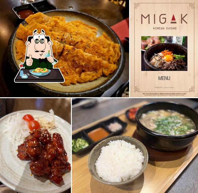 MIGAK Korean restaurant, Worcester Park - Restaurant menu, prices and ...