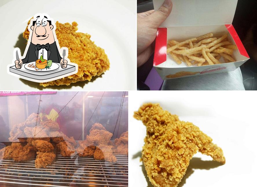 Hisana Fried Chicken, Yakarta, Jl. Pondok Kelapa Raya - Carta del ...